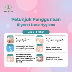 Bigroot Nose Hygiene Ultra Gentle Baby 50ml For Baby